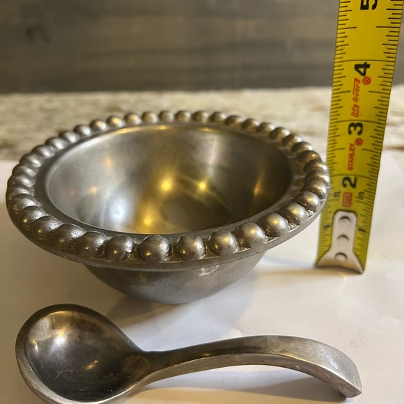 Holland Boone | Kitchen | Holland Boone Pewter Bowl And Spoon | Poshmark